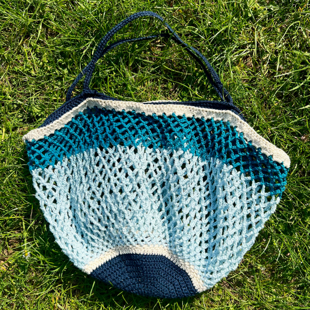 Crochet kit - NET BAG "SUN" - Rio - La Lainière de Wazemmes